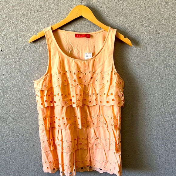 Elle | Tops | Elle Tiered Tank | Poshmark